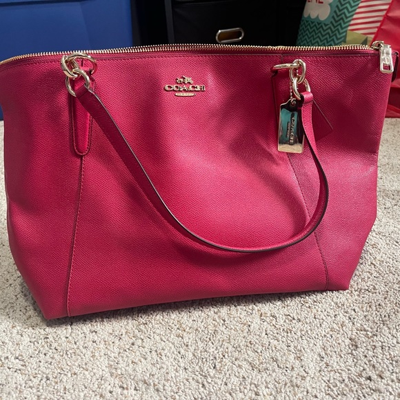 Coach | Bags | Nwt Coach Pink Large Tote | Poshmark